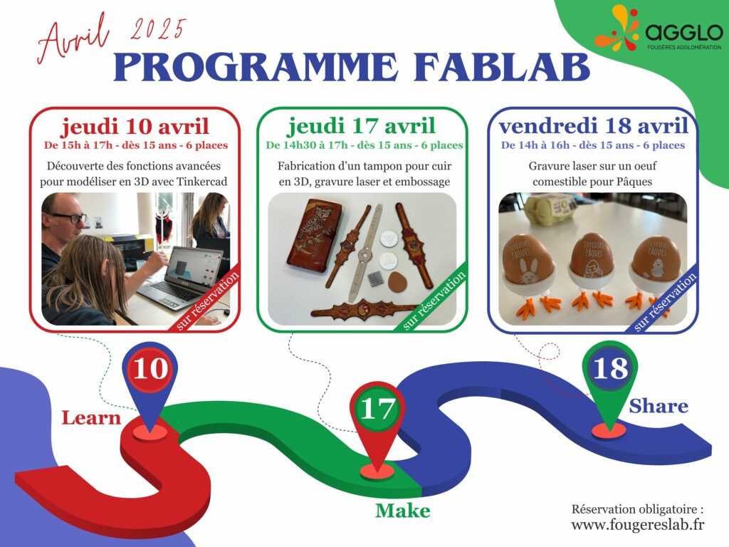 Programme de avril 2025 – FougèresLab